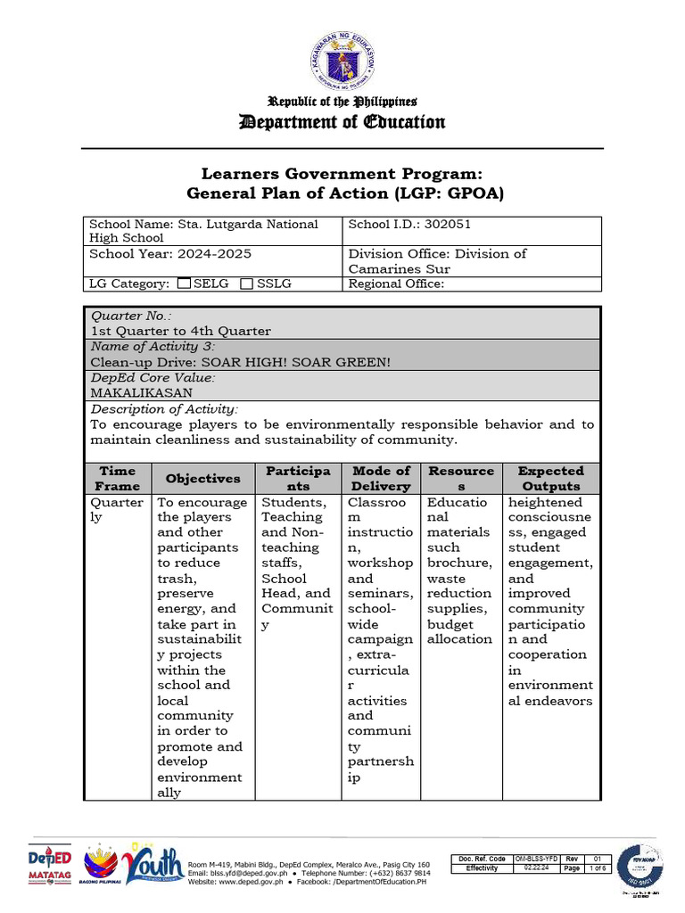 Volleyball Levc Gpoa | PDF