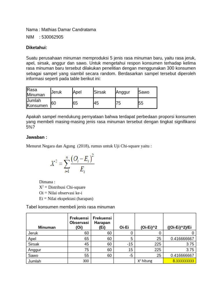 Diskusi 11 Metode Kuantitatif M Damar C | PDF