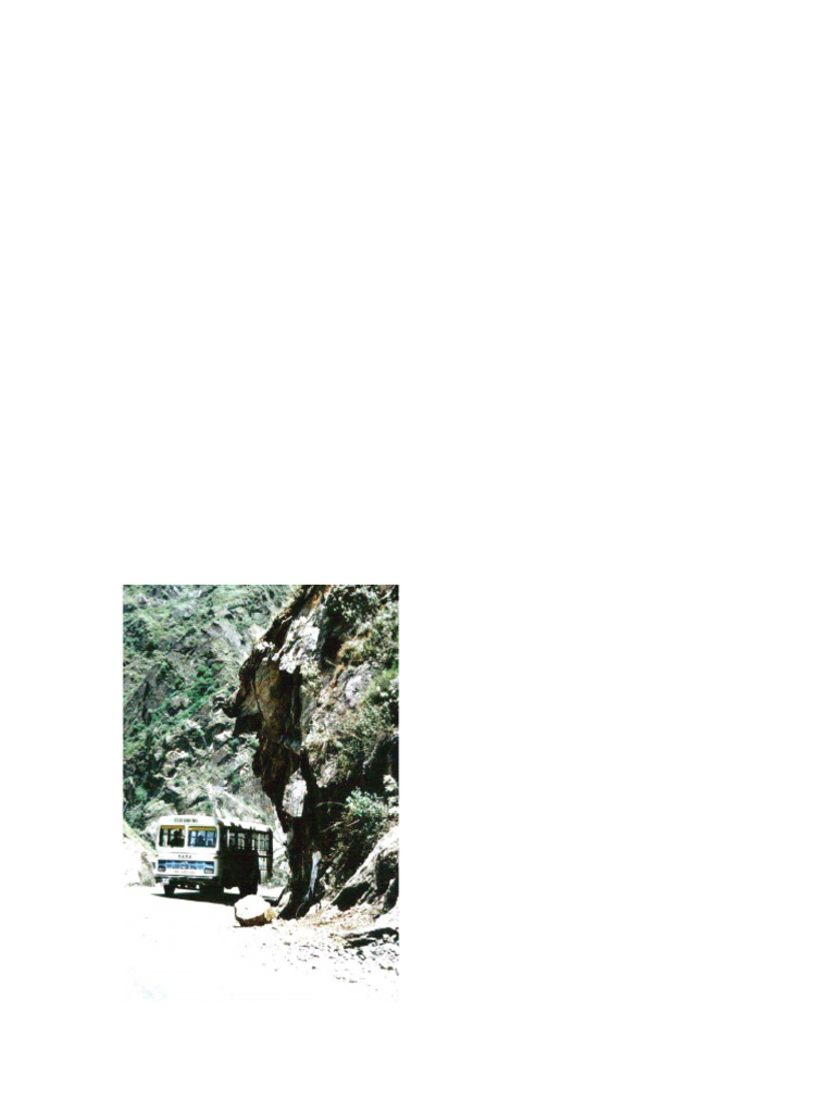 Analysis of Rockfall Hazards | PDF