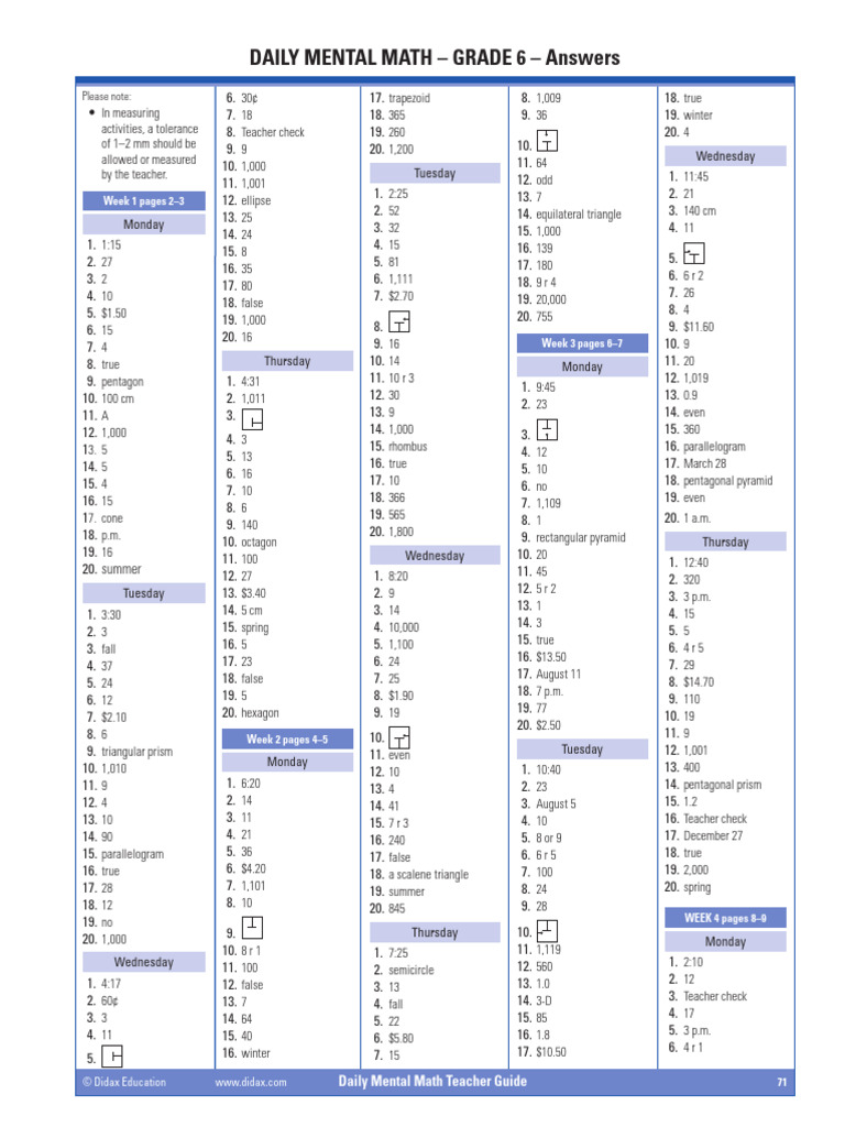 DMM - 6 - Answer Sheet | PDF