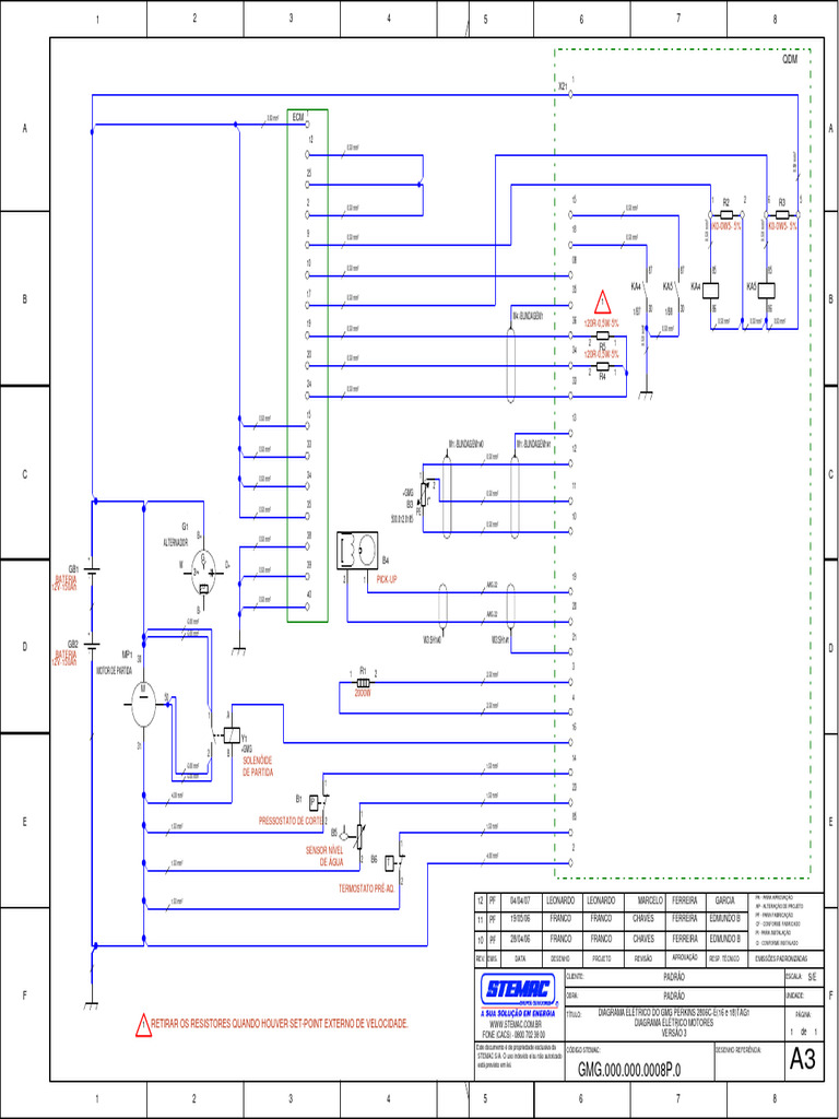ECM Perkins 2806 Stemac | PDF