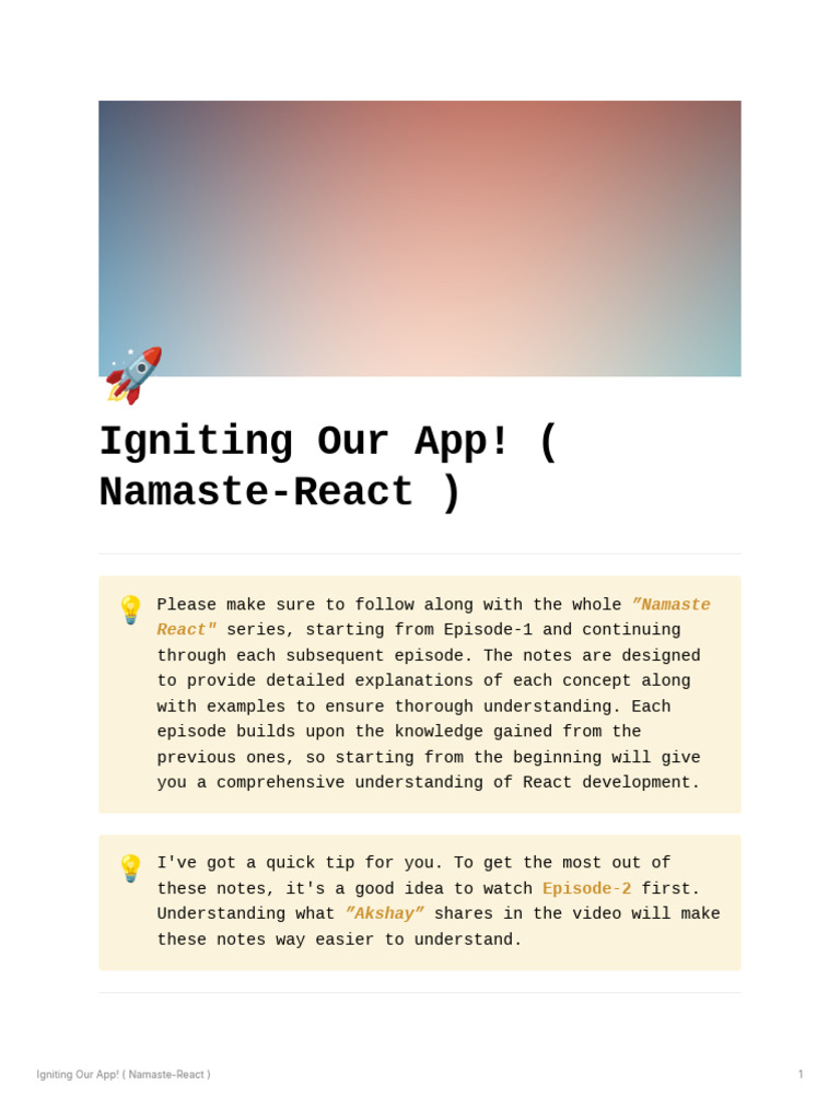 React EP-2 | PDF