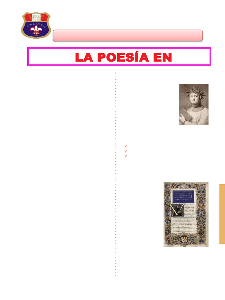 La-Poesía-en-Italia-para PRIMERO | PDF