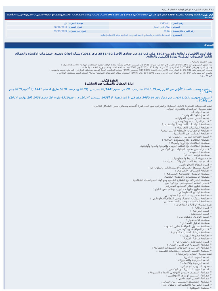 Arrêté - 1393-11 (Ar) | PDF