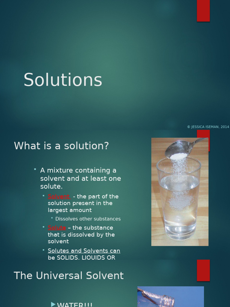 Understanding Solutions and Mixtures | PDF | Solubility | Cooking, Food ...