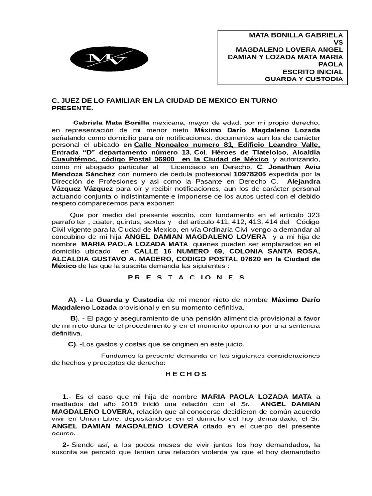 Inicial Gabriela Mata 2 | PDF