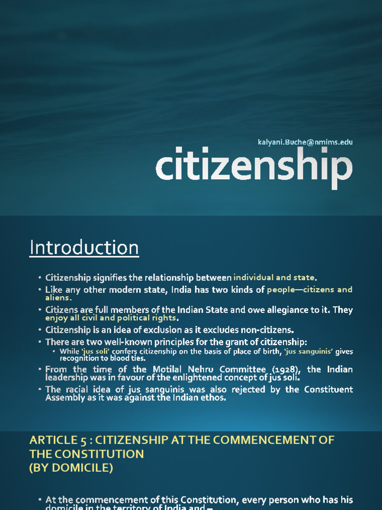 Citizenship Art 5-11 | PDF