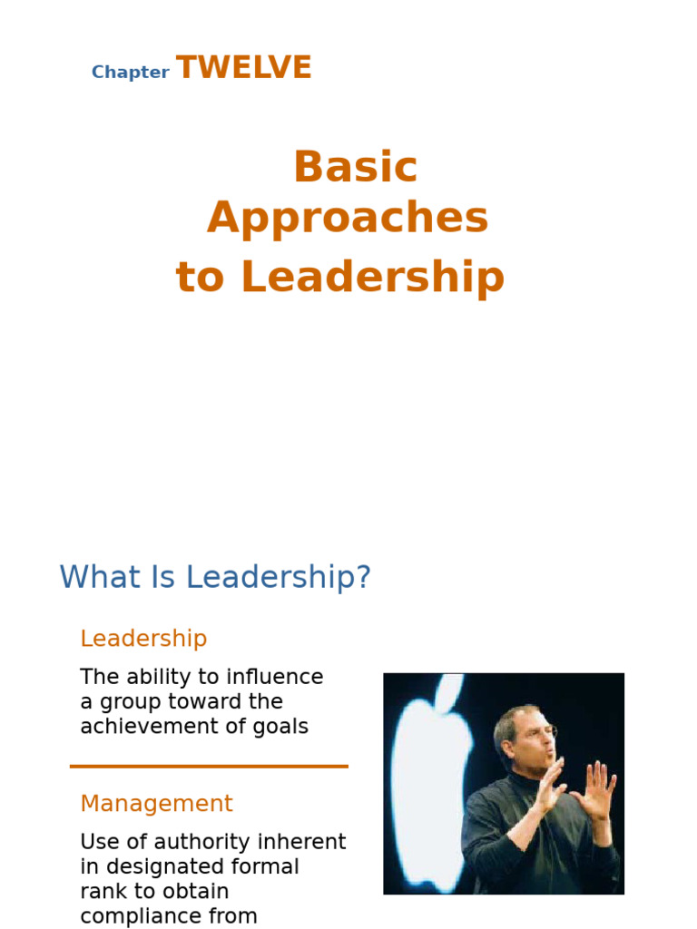 Leadership | PDF