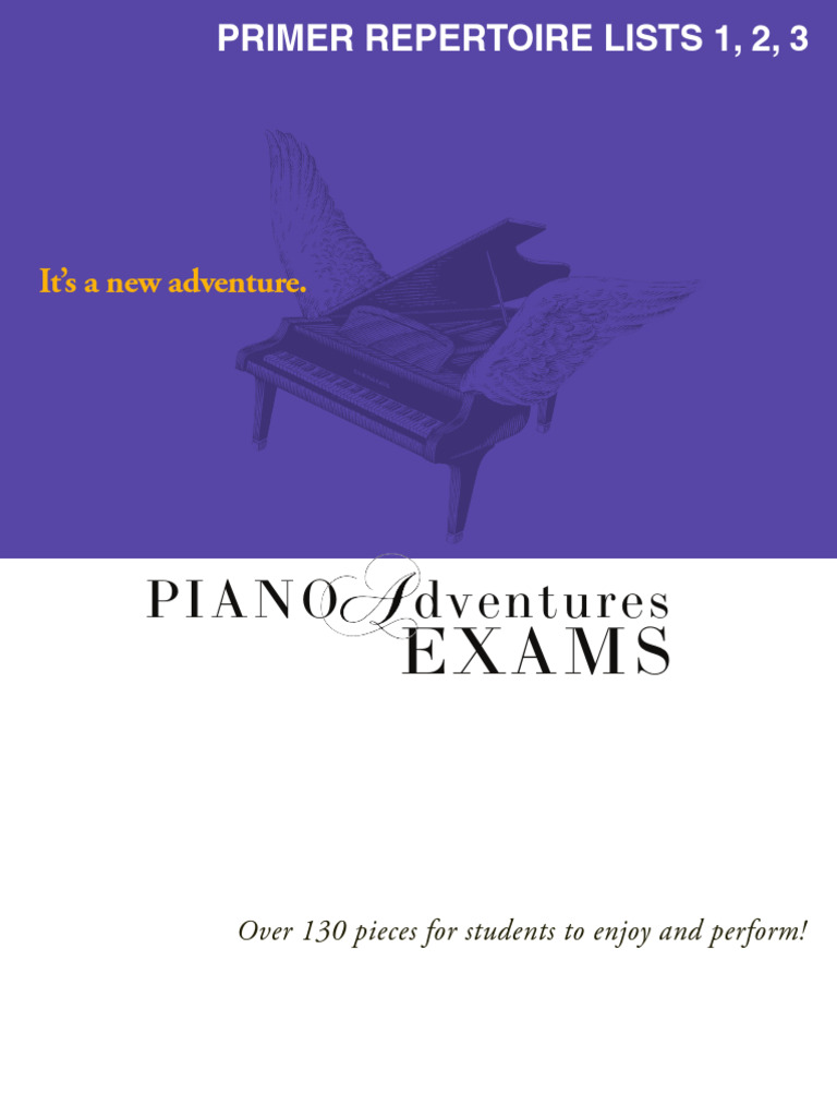 Primer Repertoire List Booklet | PDF