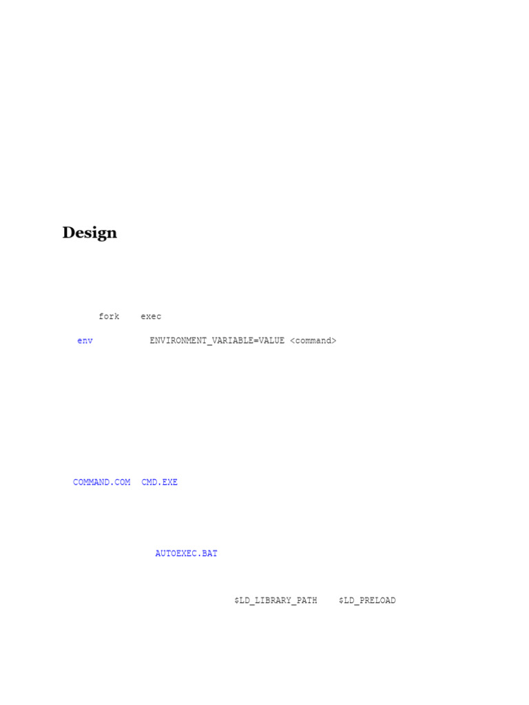 Environment Variabl | PDF | Computer Science | Technology & Engineering