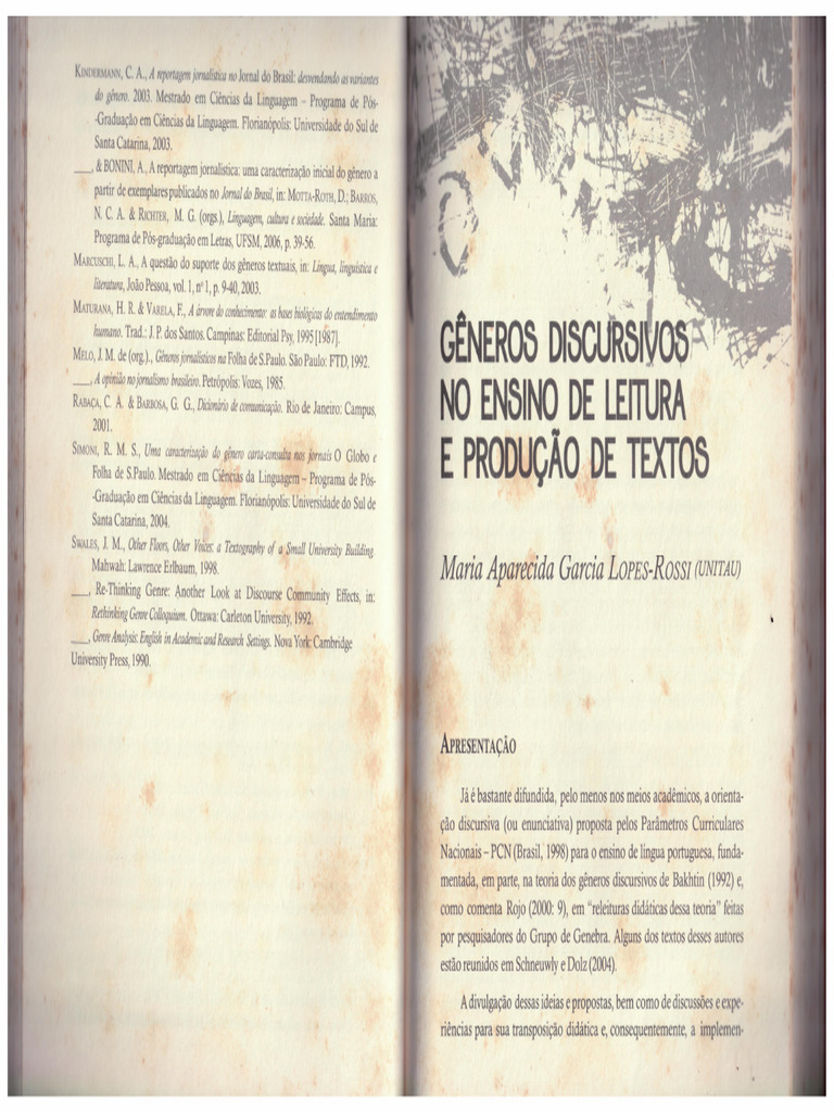 6capítulo - Lopes-Rossi (7303) | PDF