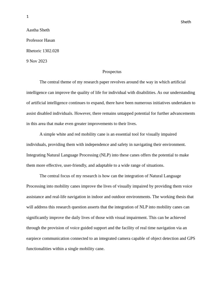 Prospectus Example | PDF