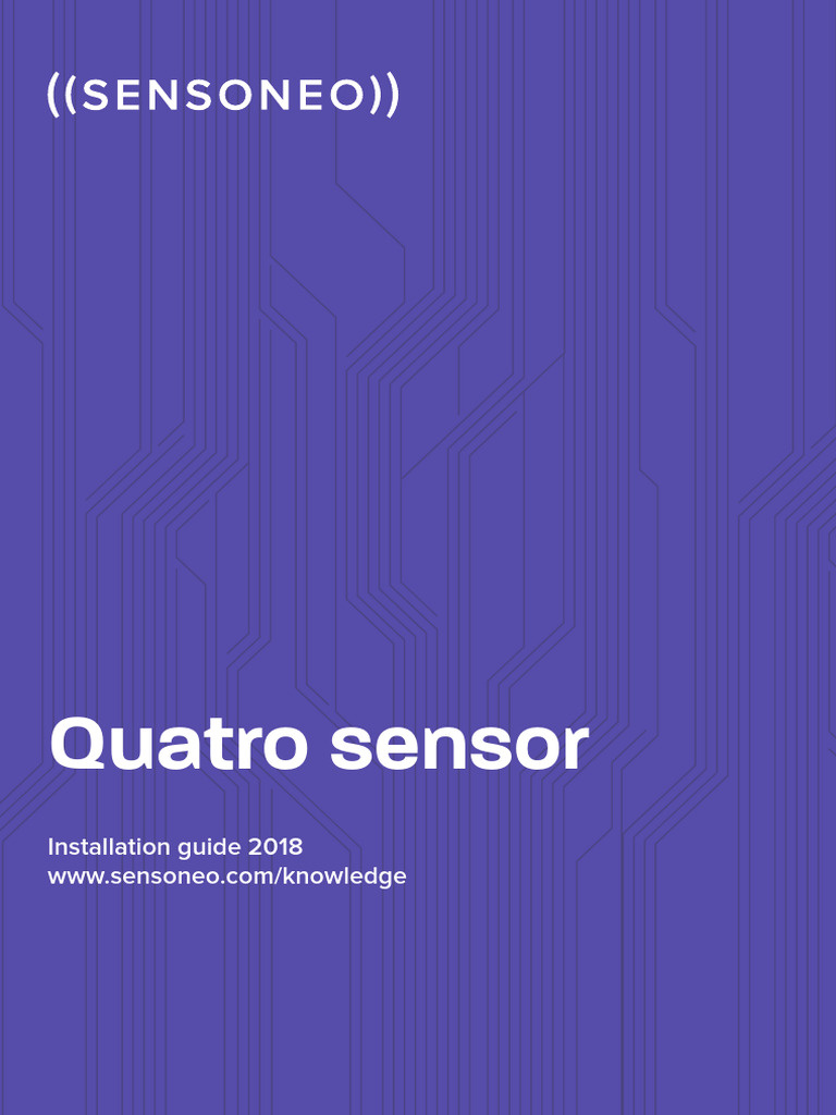 Quatro Sensor - Installation and Troubleshooting Guide | PDF