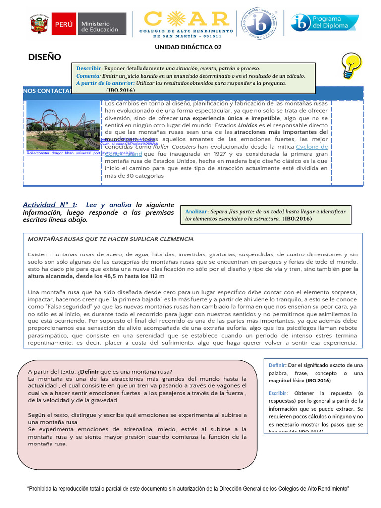 DMPA - 09 - 10 - Construcción Del Prototipo - Montaña Rusa | PDF ...