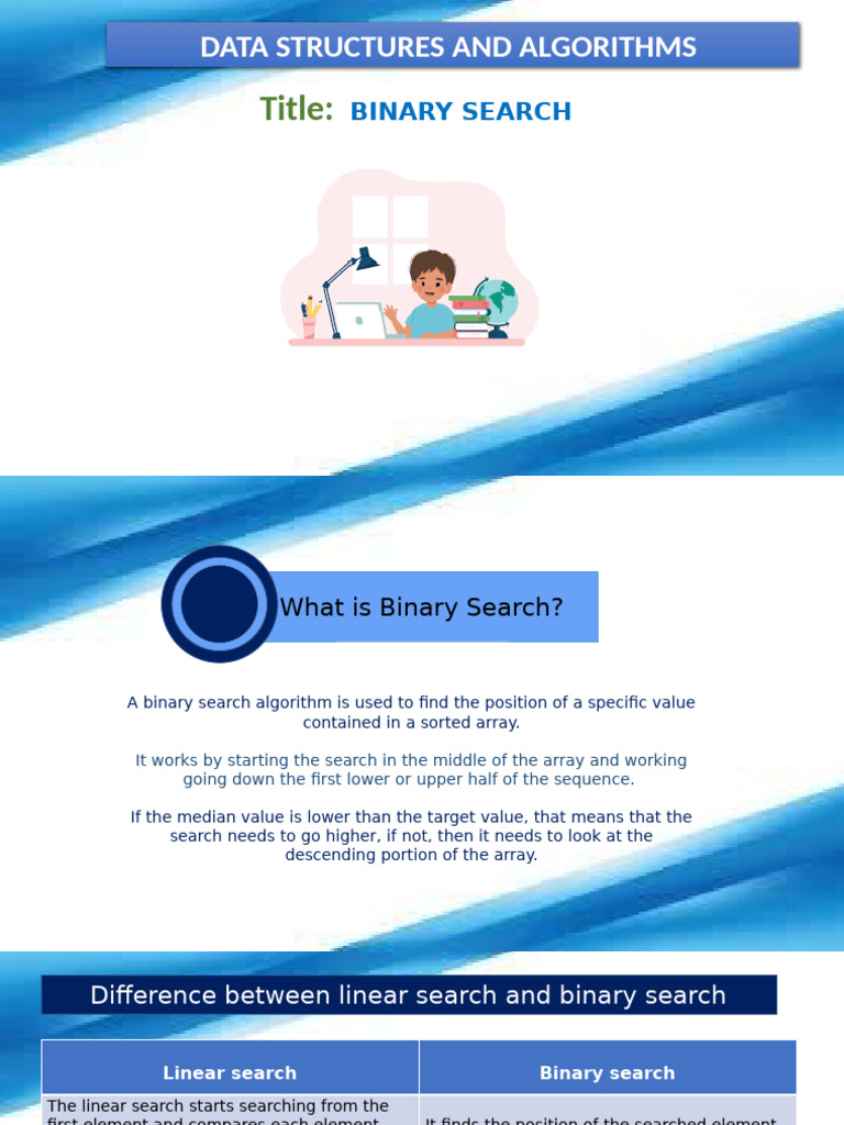 Binary Search DSA | PDF