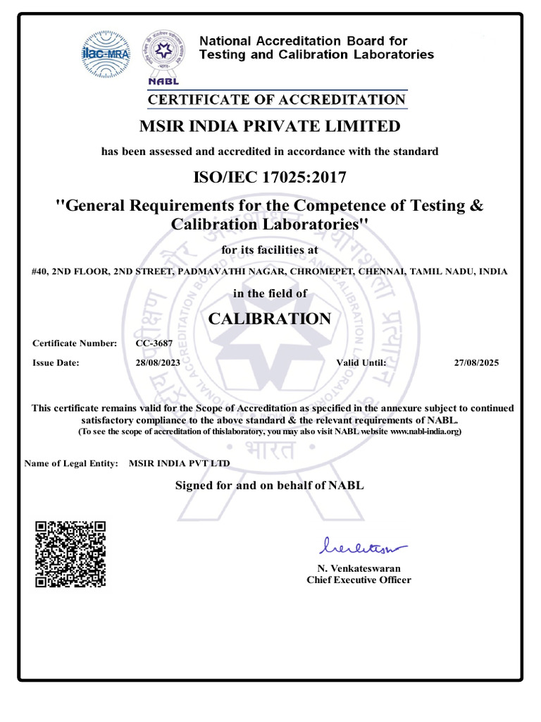 Certificate CC 3687 PDF | PDF