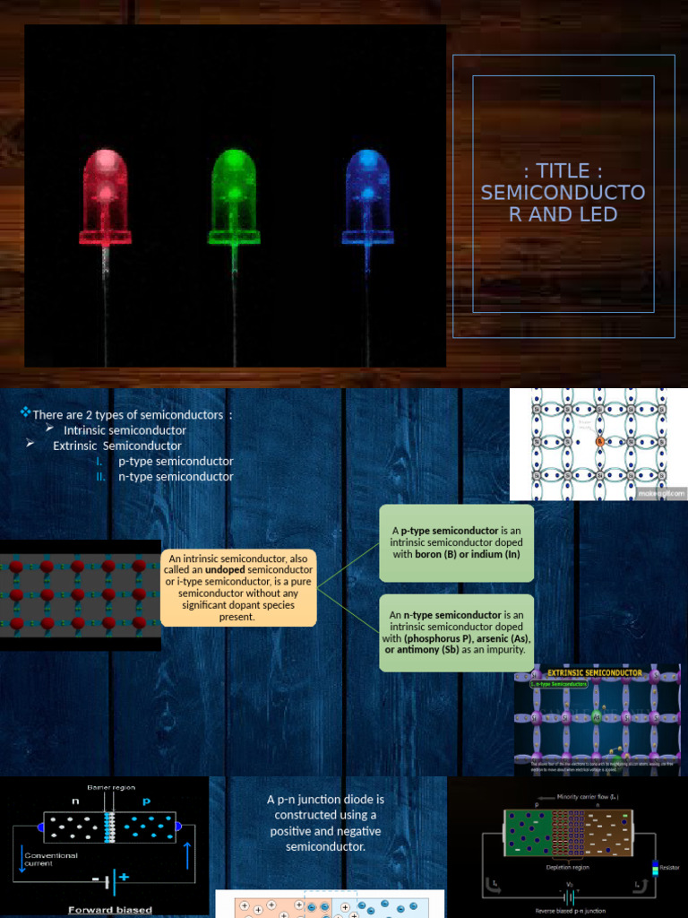 Semiconductor and LED | PDF