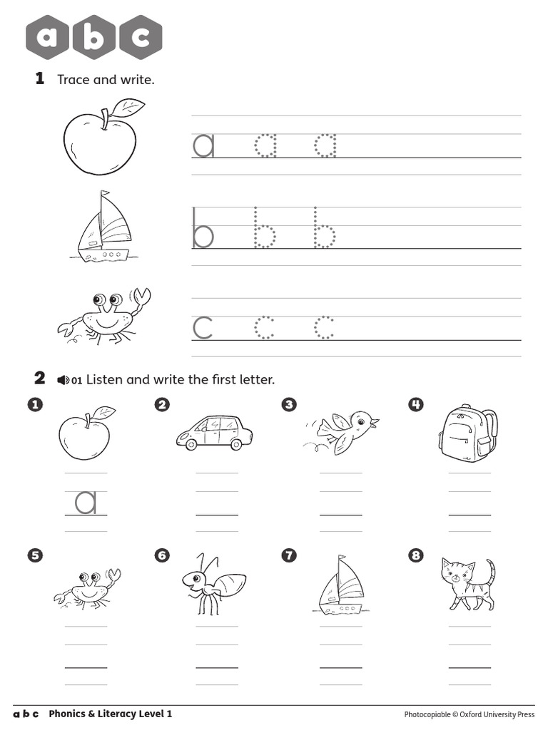 Beehive Phonics Level 1 Worksheets | PDF