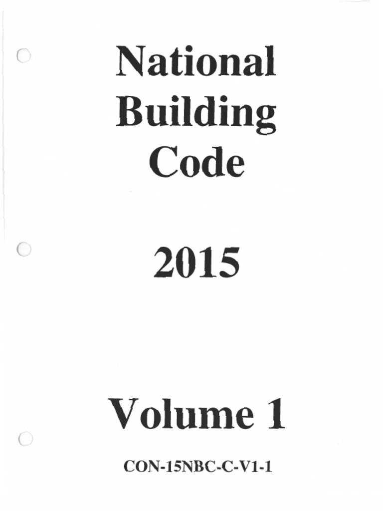 NBCC 2015 | PDF