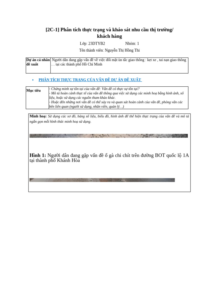 2. [2C-1] Phân tích thực trạng _ khảo sát nhu cầu thị trường_khách hàng ...
