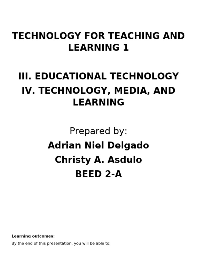 TTL1 DELGADO AND ASDULOdocx | PDF