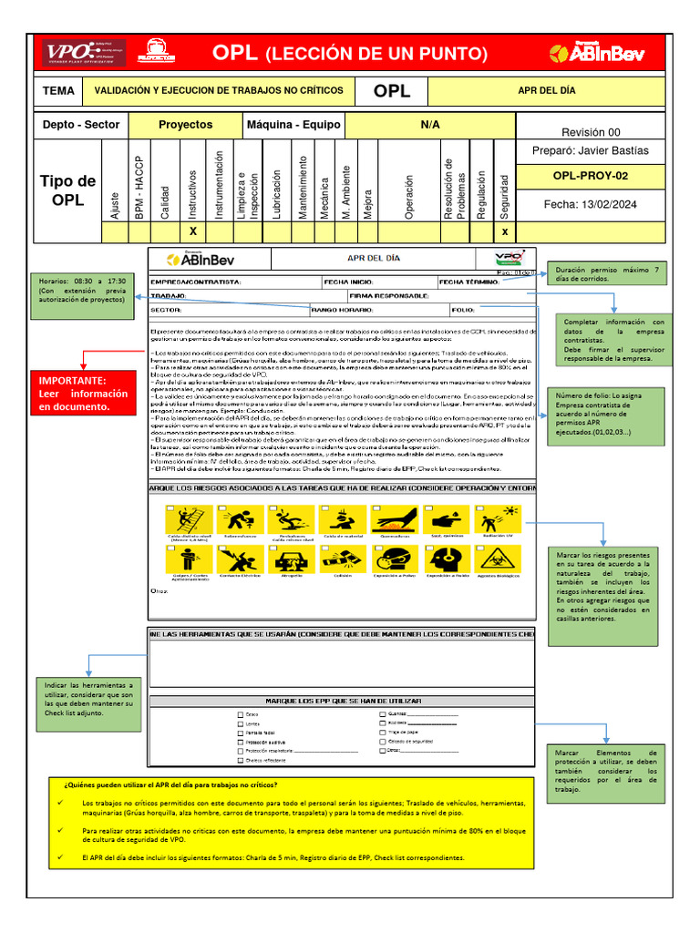 Opl-Proy-02 Apr Del Dia | PDF