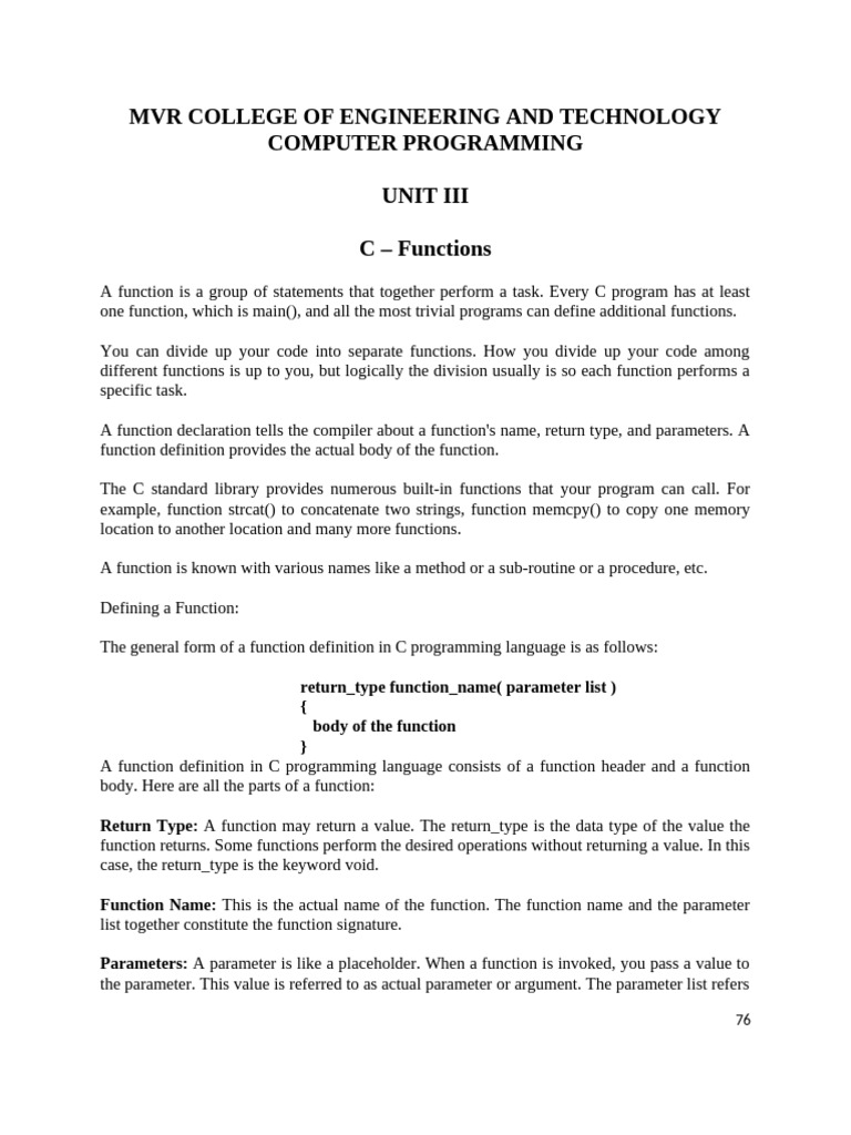 Unit 3 Pages 76 To 94 DSR | PDF