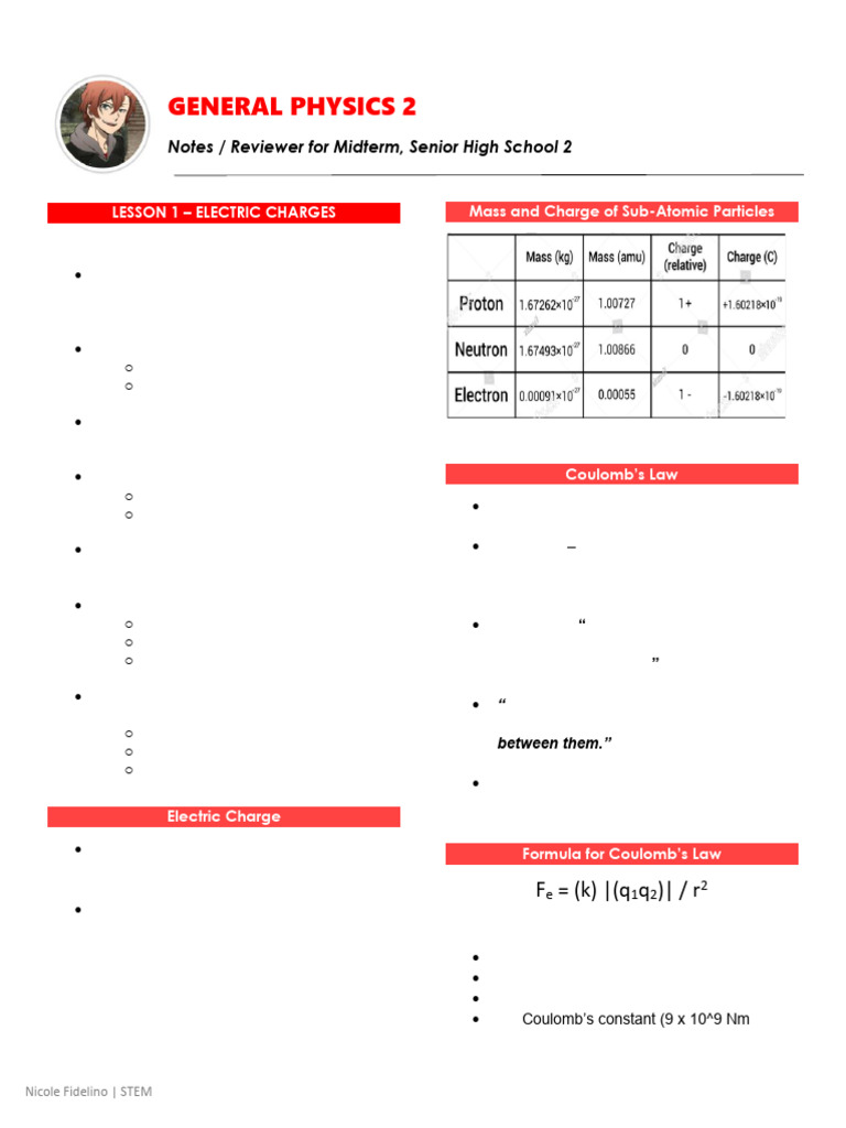 General Physics 2 Completed | PDF