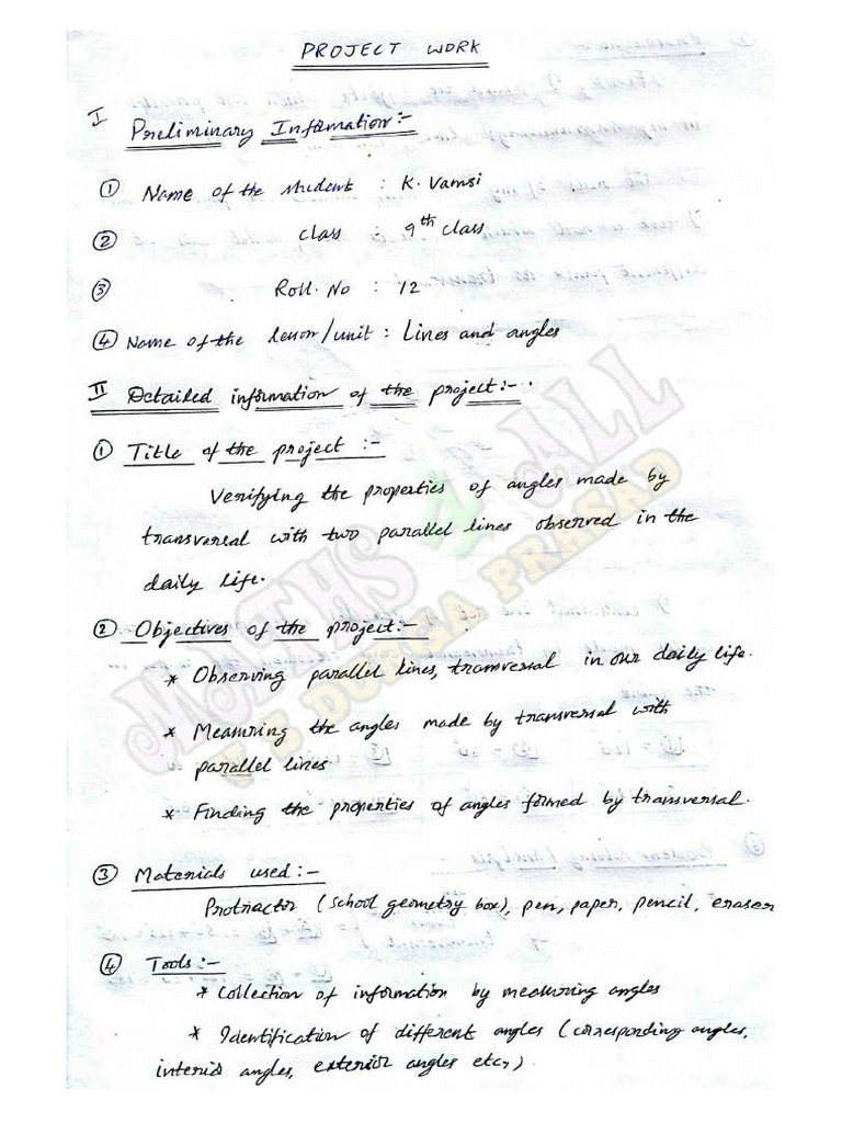tlm4all@9TH MATHS FA2 MODEL PROJECTS EM 2 | PDF