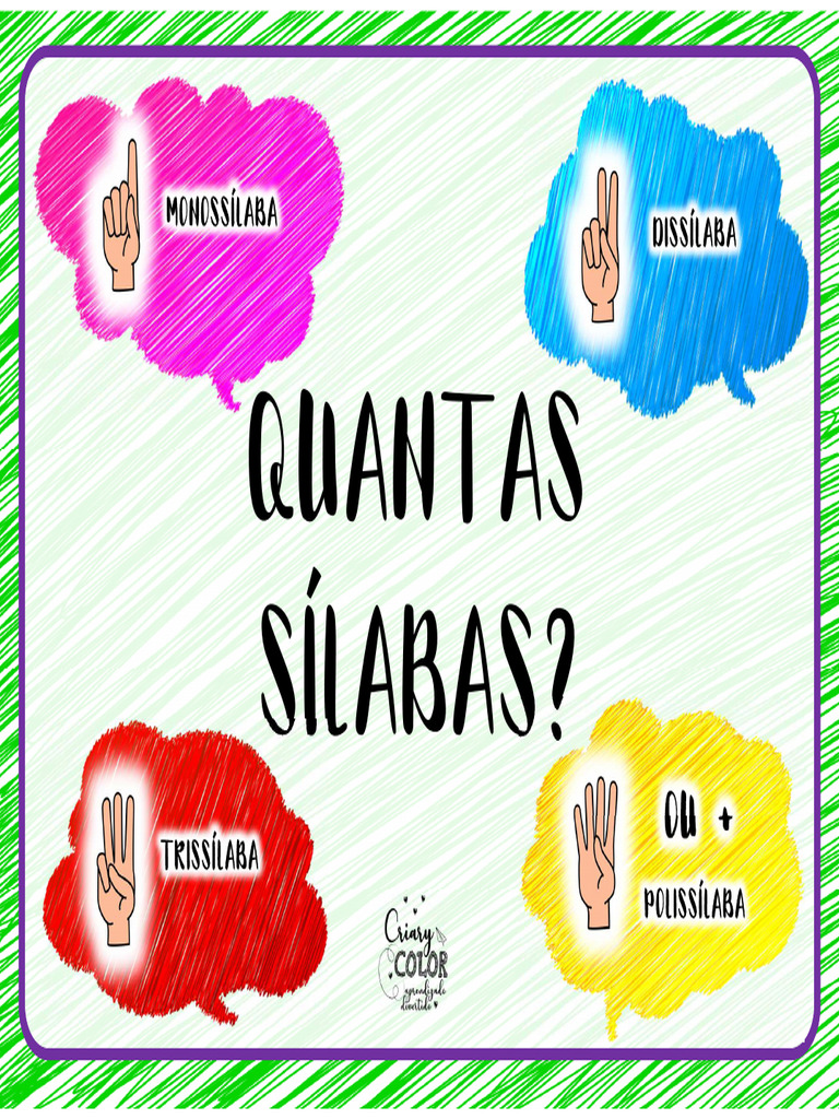 Jogo Quantas Silabas Criary | PDF