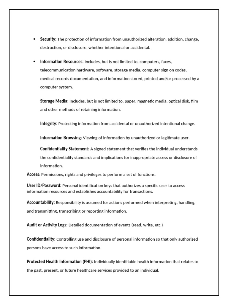 Ims 5.a.policy On Maintaing Confidentiality Integrity and Security of ...