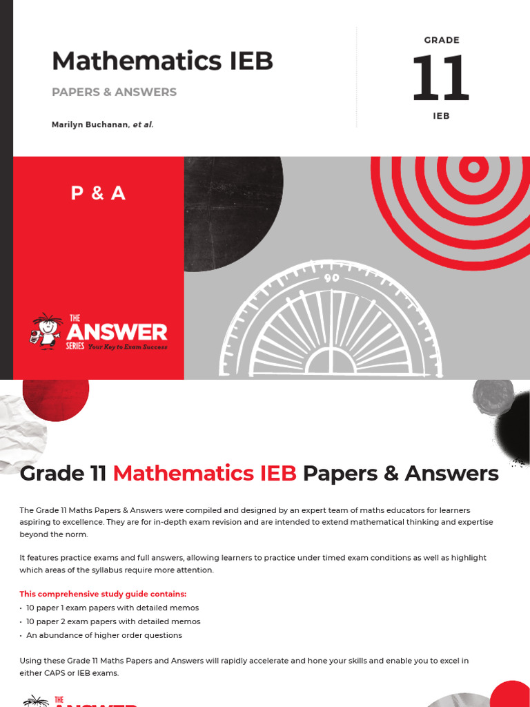 GR 11 Maths P A Extracts | PDF