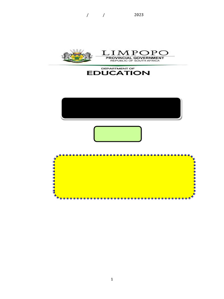 BSTD GR 11 Test 2 QP 2023 - 240815 - 071820 | PDF