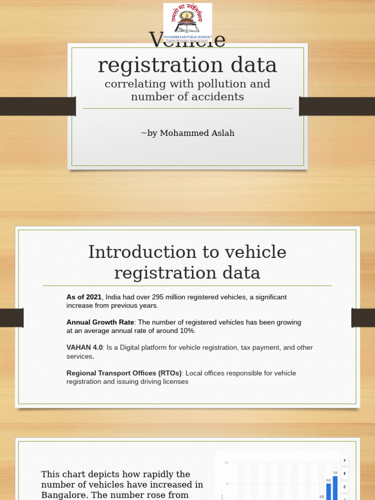 Vehicle Registration Data | PDF