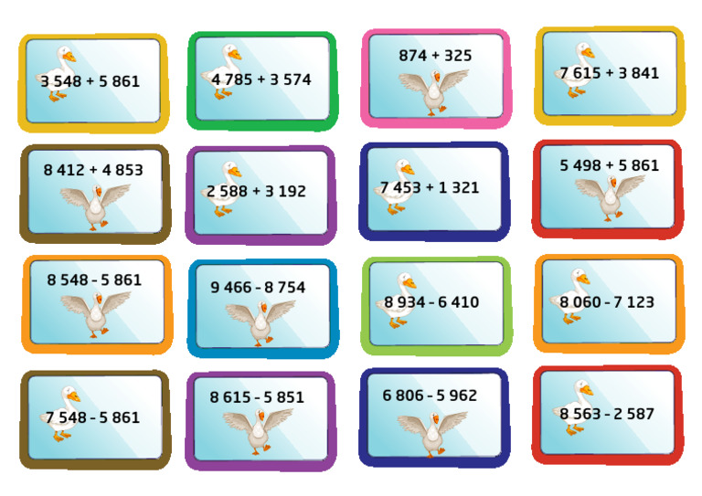 Tarjetas Juego de La Oca | PDF