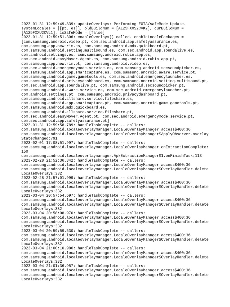 Lom Log | PDF