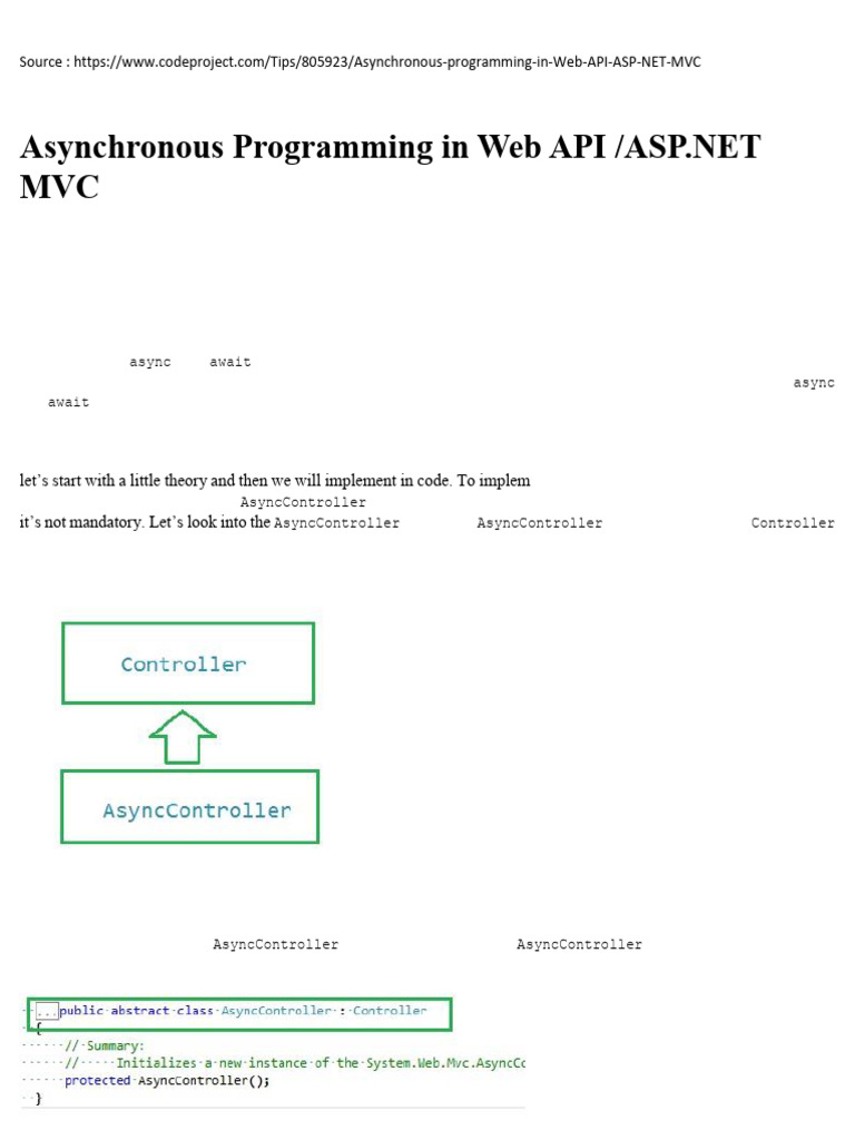 CRUD Operation in Asynchronous API Controller Using Entity Framework | PDF CRUD Operation in Asynchronous API Controller Using Entity Framework | PDF