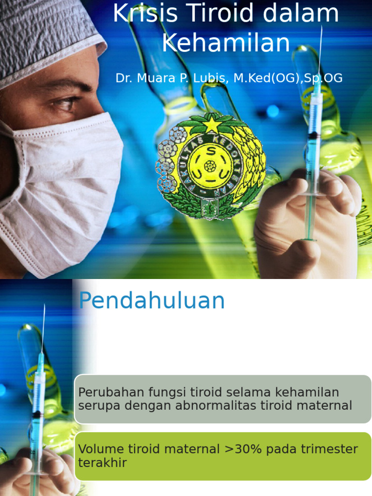 Krisis Tiroid Dalam Kehamilan | PDF