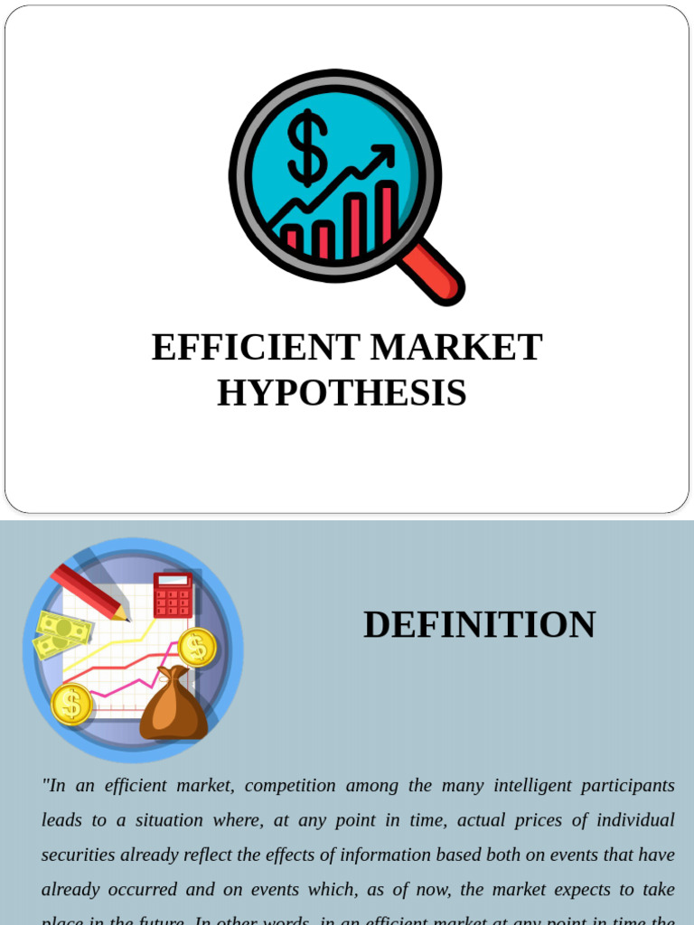 Efficient Market Hypothesis | PDF
