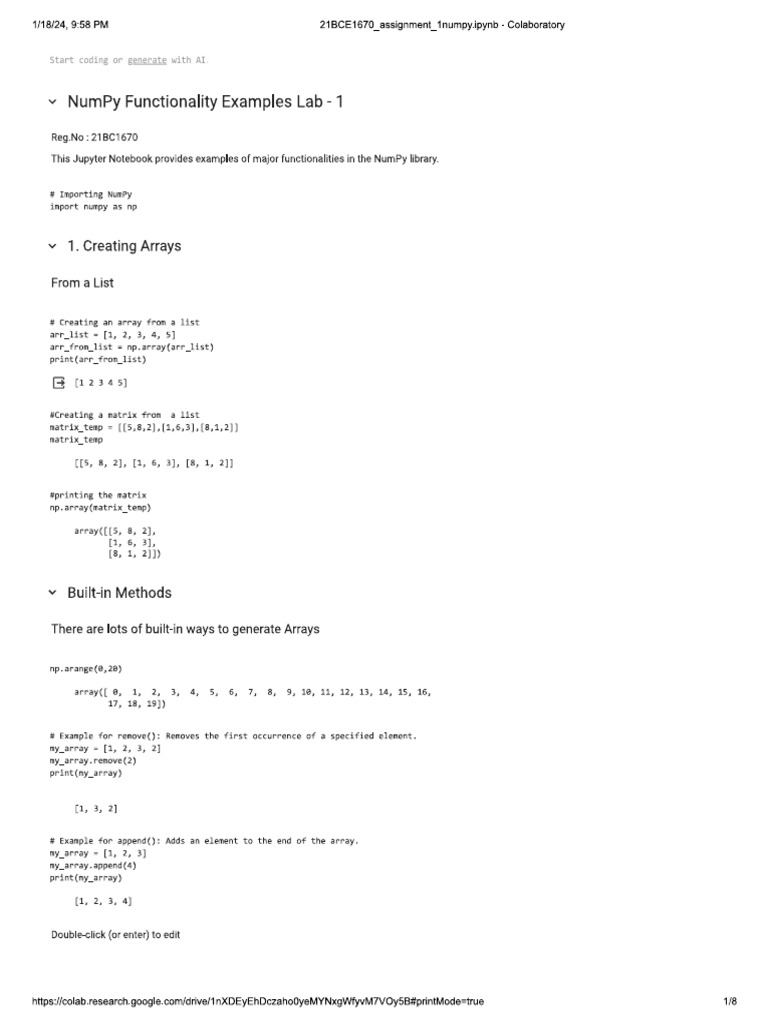 _ML_lab-1_numpy | PDF _ML_lab-1_numpy | PDF