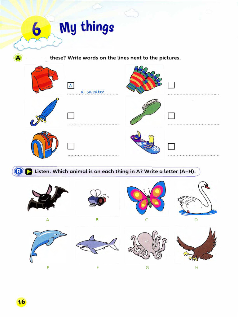 Fun for Flyers Workbook Activities | PDF