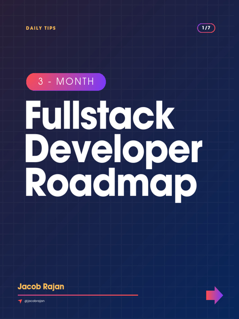 Fullstack Developer Roadmap | PDF Fullstack Developer Roadmap | PDF