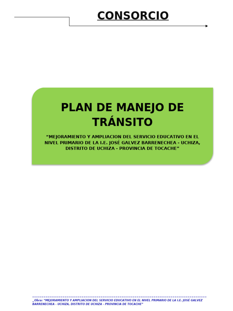 Plan de Manejo de Desvio de Rutas - Progreso, Libertad y Agosto | PDF Plan de Manejo de Desvio de Rutas - Progreso, Libertad y Agosto | PDF