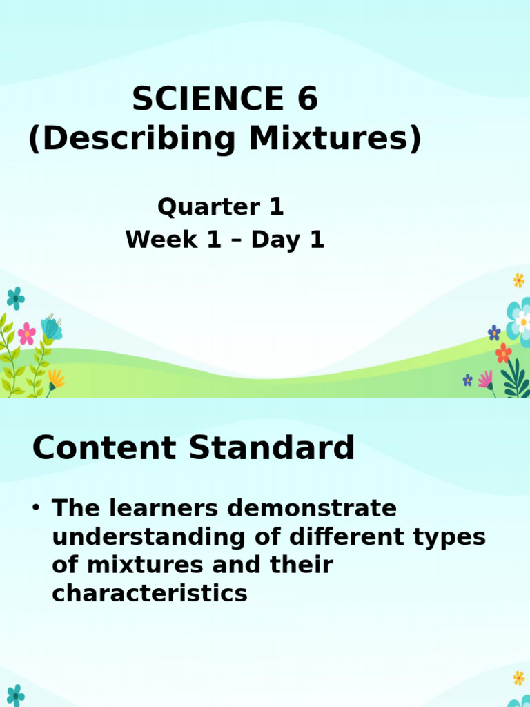 q1 PPT Week 1 - Sci 6 | PDF
