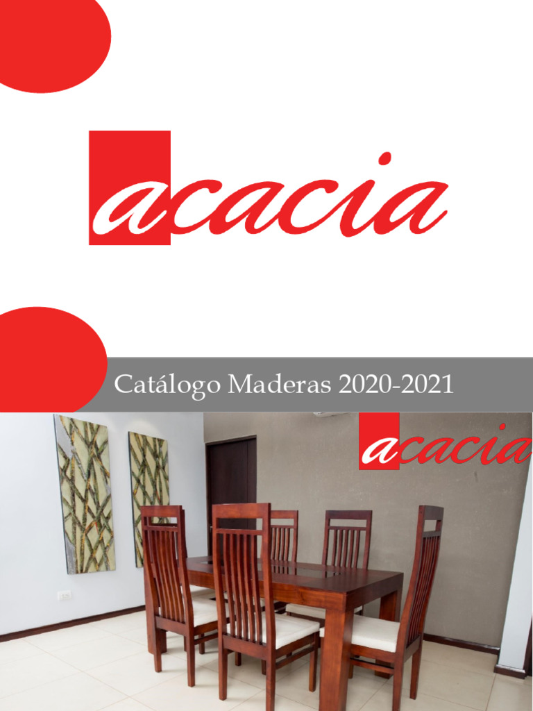 Catalogo 2021 Acacia Maderas | PDF