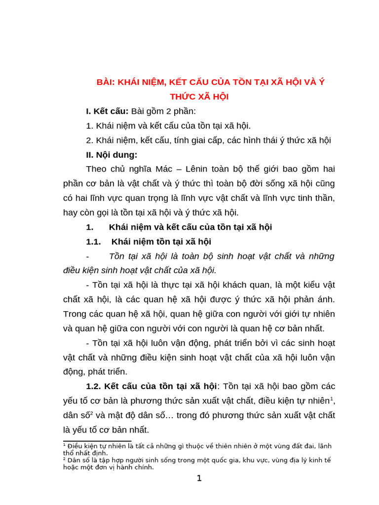 C3-Bai 9 - Khai Niem, Ket Cau TTXH Va Ytxh - Na | PDF