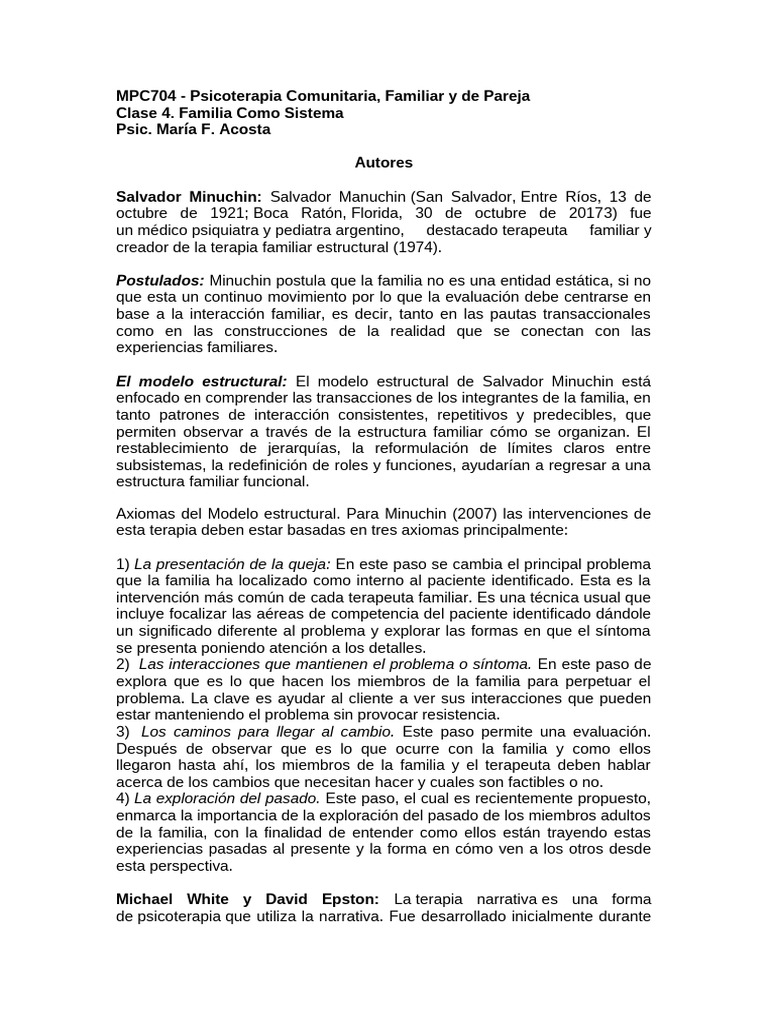 La Familia Sistemica Pdf