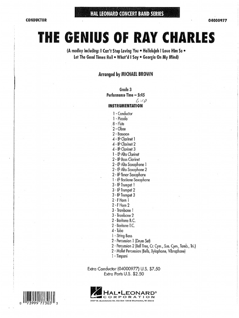 The Genius of Ray Charles | PDF