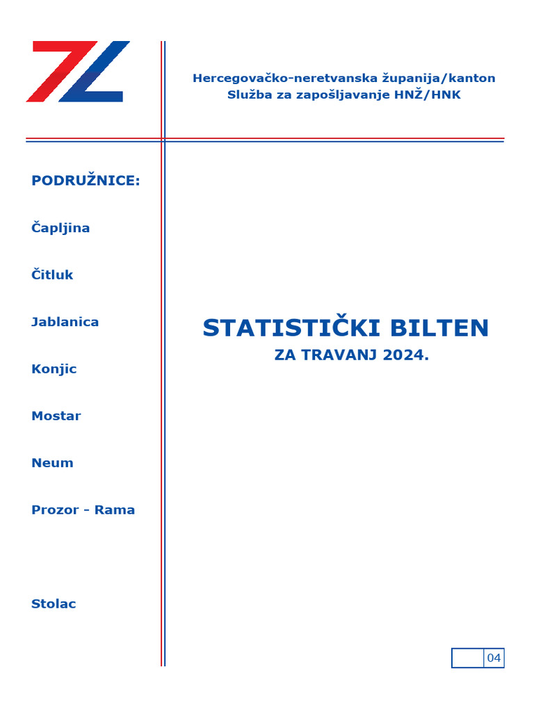 Bilten SZZHNZ K Travanj 2024 | PDF