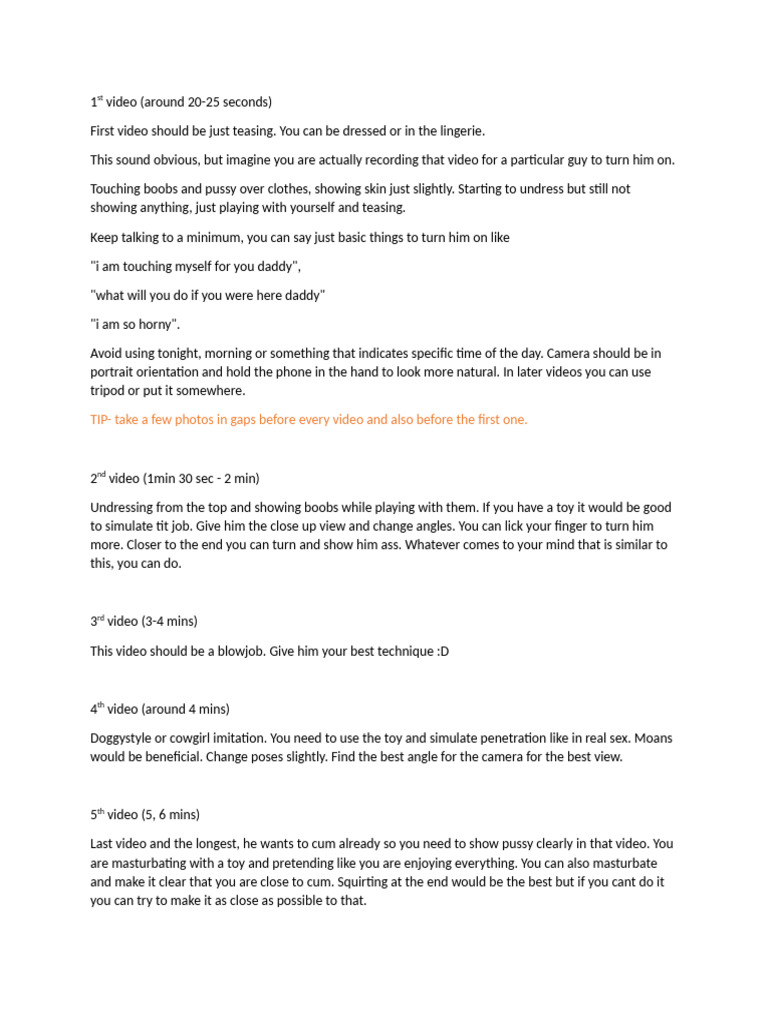 Script Instruction | PDF